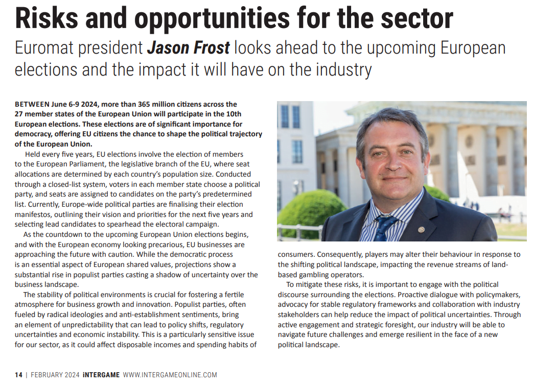 February 2024 Intergame column - Euromat